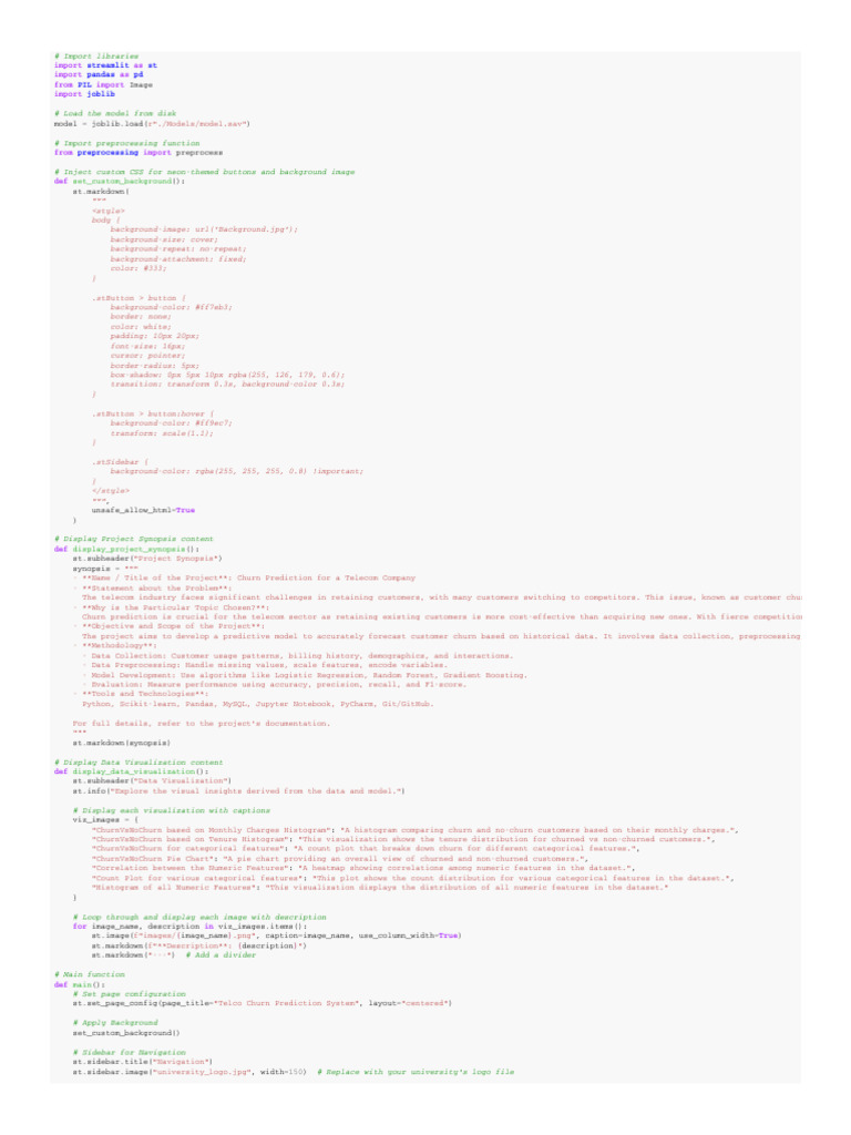 Main.py | PDF | Internet Service Provider | Histogram Main.py | PDF | Internet Service Provider | Histogram