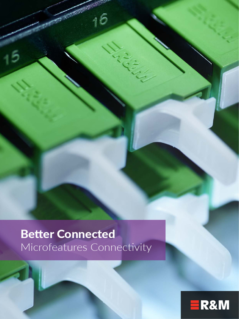 TCI Microfeatures-Connectivity EN | PDF | Electrical Connector | Equipment