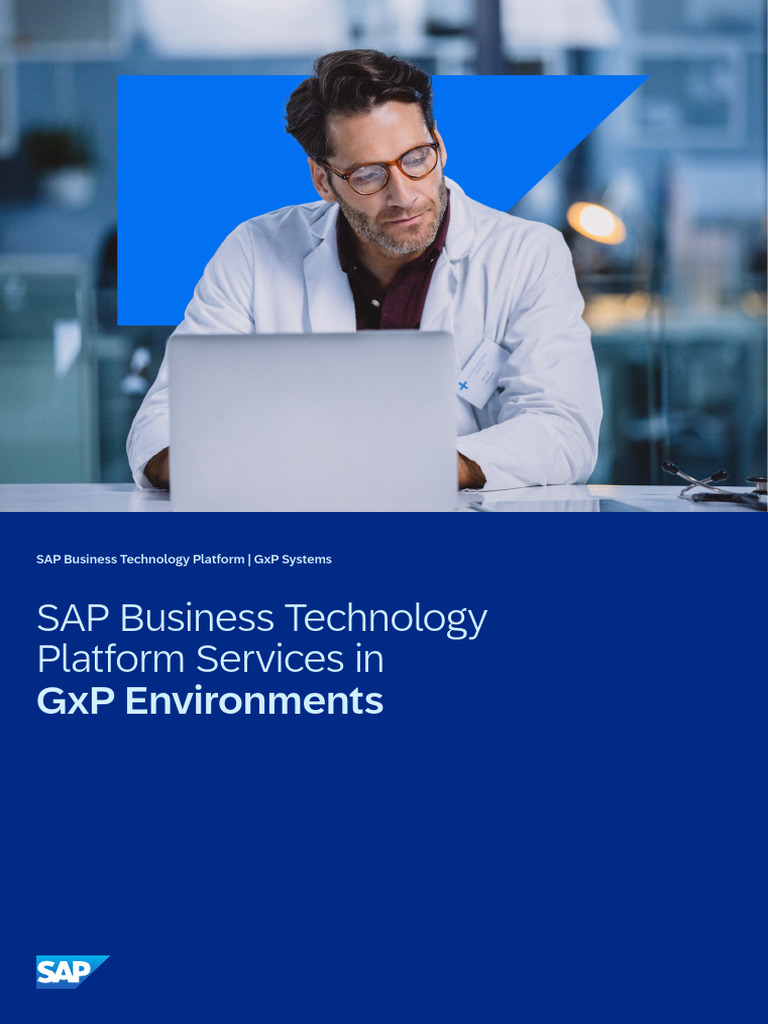 sap-business-technology-platform-in-gxp-environments | PDF | Cloud ...