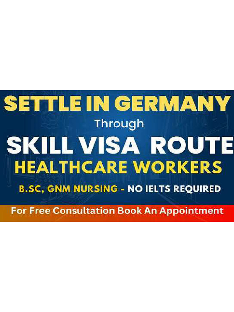 Germany Healthcare Visa Information | PDF | Travel Visa | Health ...