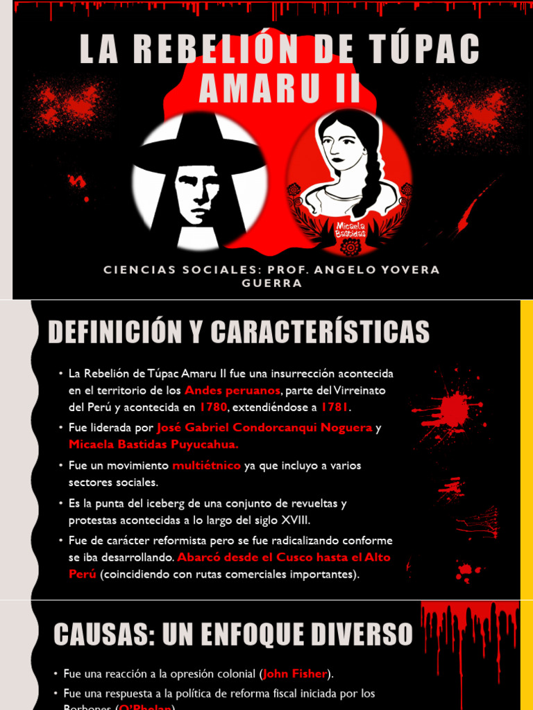 IV. LA REBELIÓN DE TÚPAC AMARU II | PDF | América del Sur | Imperio español