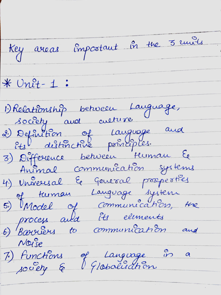Important Topics - Language & Culture | PDF