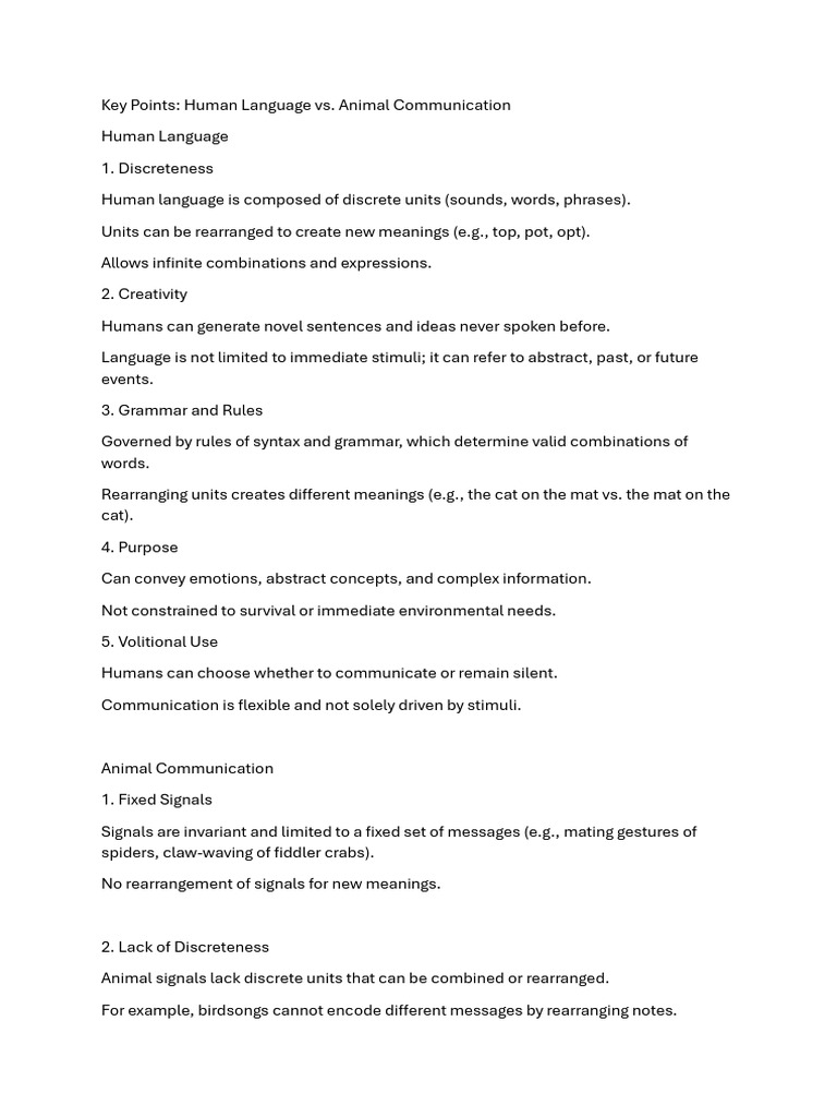 Key Points of Ge | PDF | Semantics | Communication