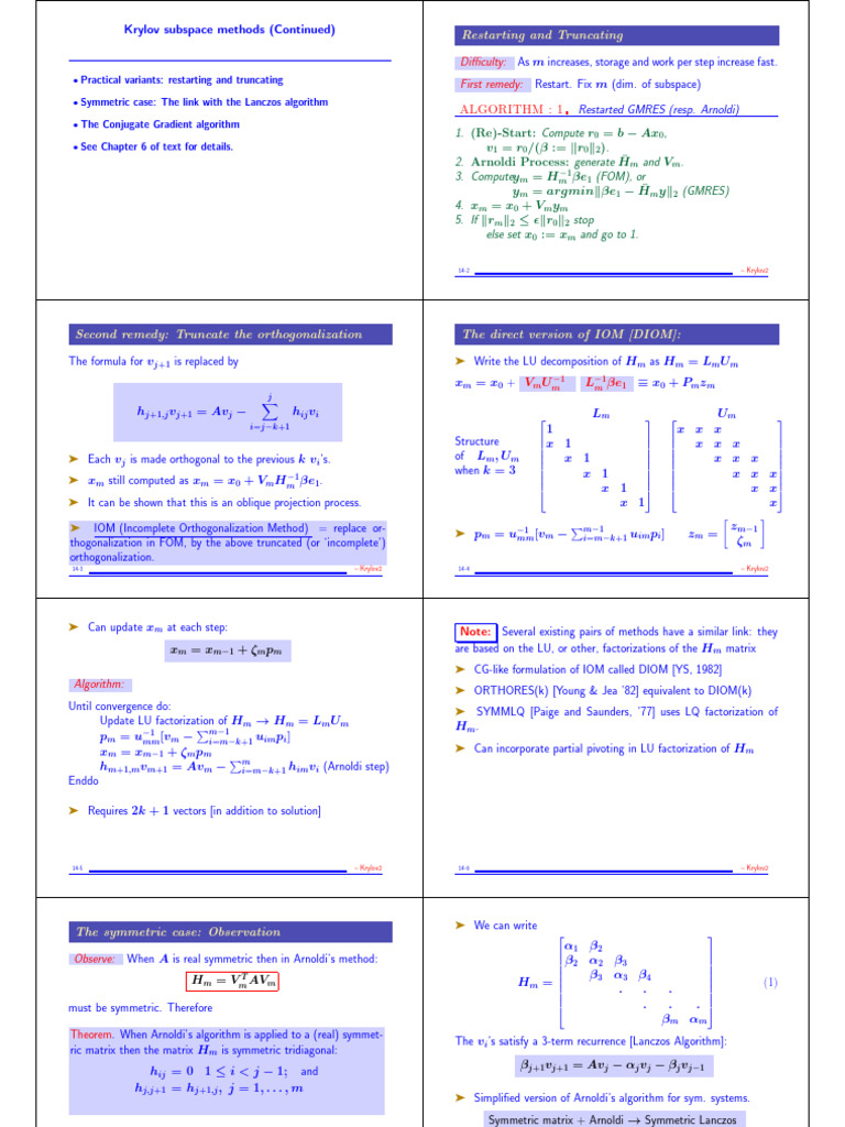 LecN14_R | PDF | Mathematical Physics | Mathematical Objects