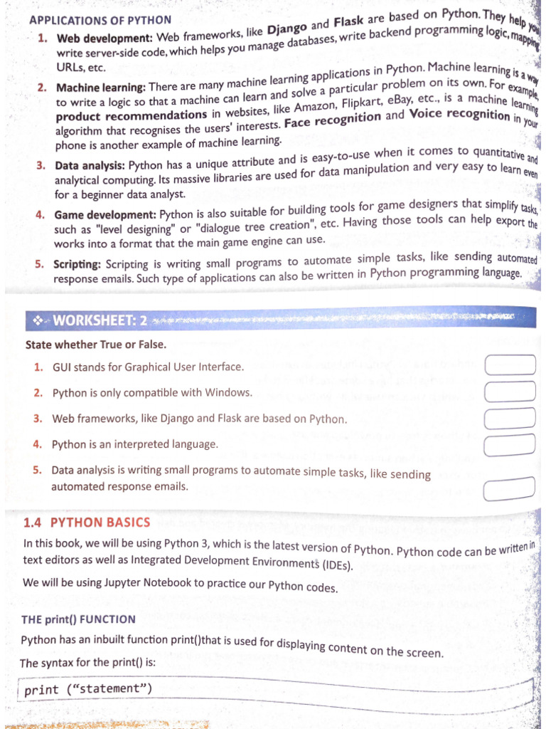 Computer IX & X Python | PDF