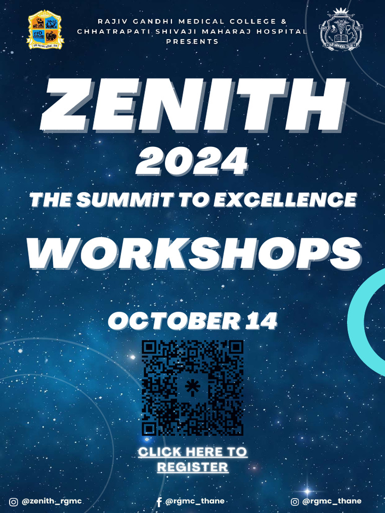 Zenith Workshops | PDF