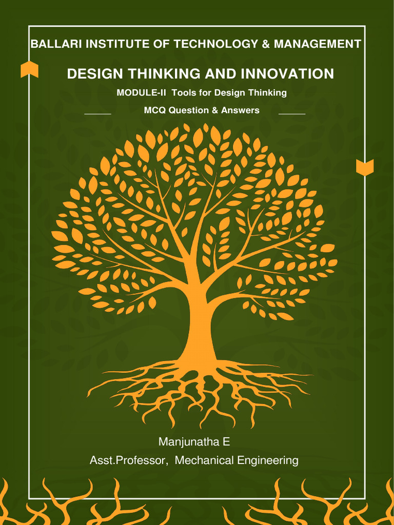 Mcq Module II | PDF | Design Thinking | Collaboration Mcq Module II | PDF | Design Thinking | Collaboration