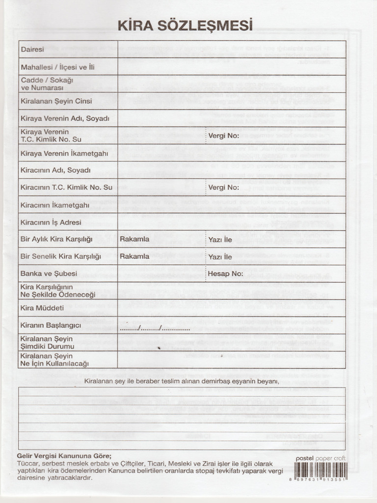 Bos Kira Kontrati PDF | PDF