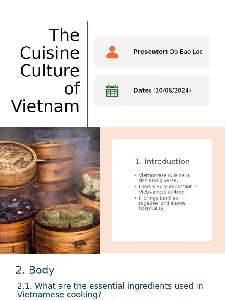 Vietnamese Cuisine Insights | PDF | Vietnamese Cuisine | Chinese Cuisine