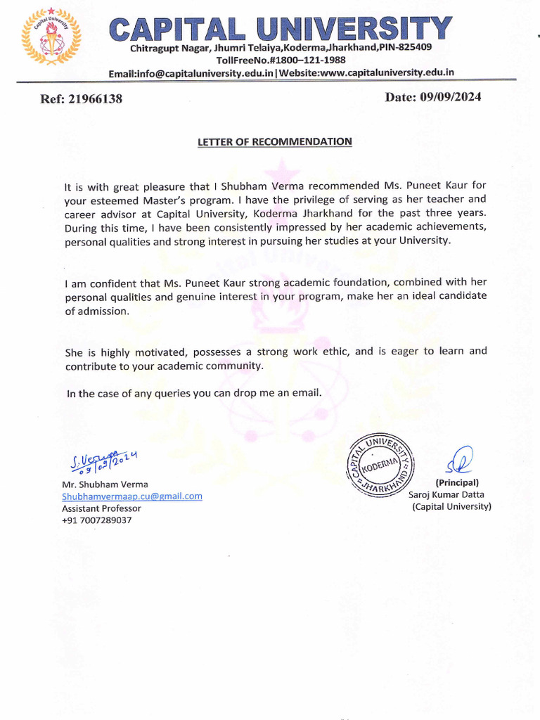 Capital University Lor | PDF