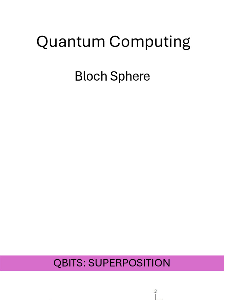 Bloch Sphere_contd | PDF | Theoretical Physics | Quantum Mechanics