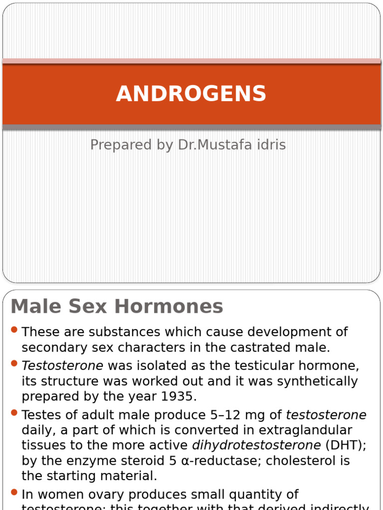 Overview of Androgens and Their Effects | PDF | Testosterone | Androgen
