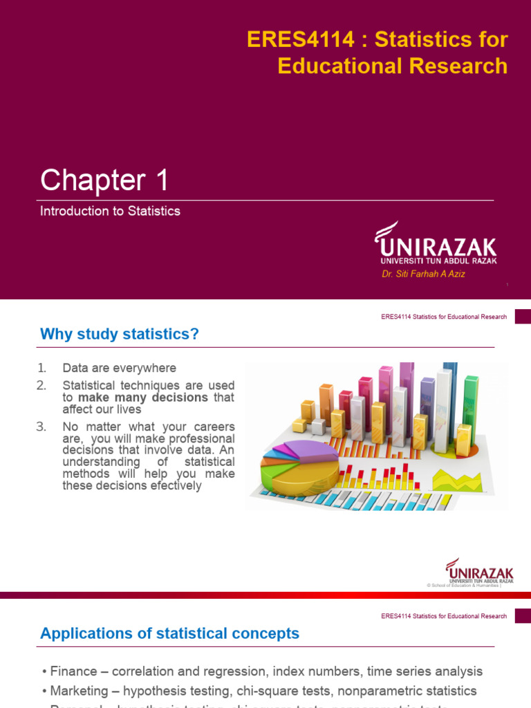 Topic 1 Introduction to Statistics.pptx | PDF | Statistics | Level Of Measurement
