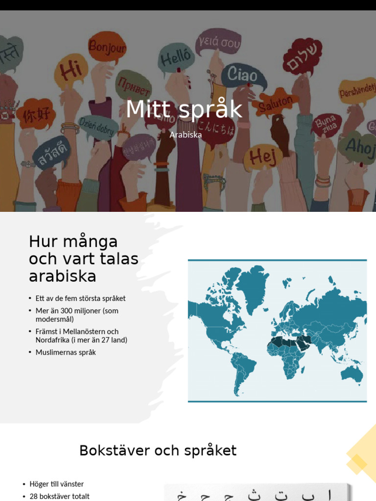 Mitt Språk | PDF