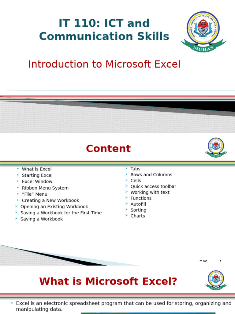 Introduction To Microsoft Excel 2024 | PDF | Microsoft Excel | Spreadsheet
