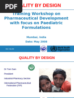 OSD Manufacturing Process Overview | PDF | Tablet (Pharmacy) | Liquids