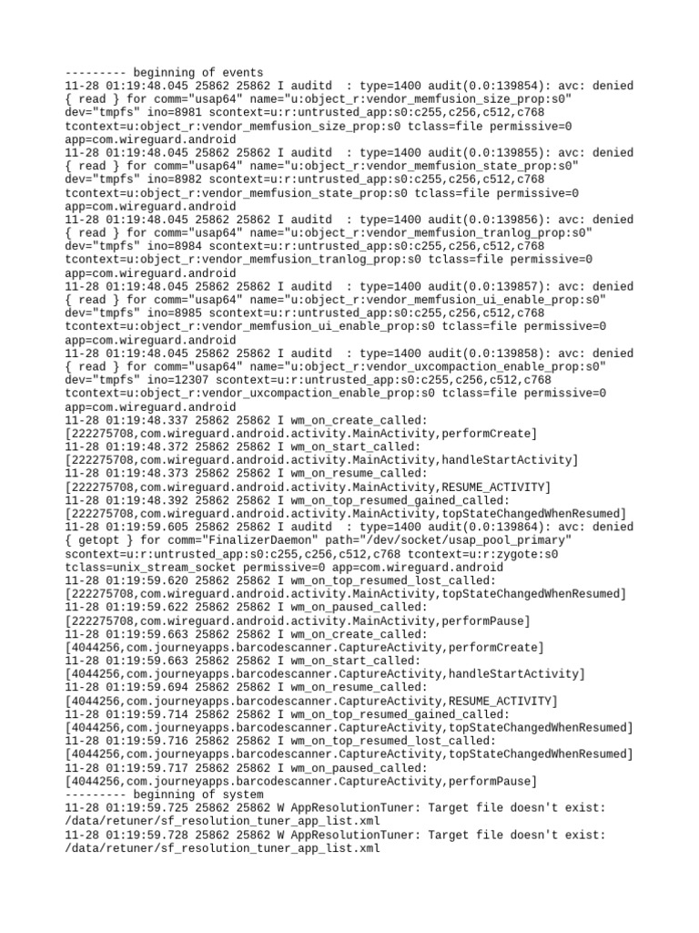 Wireguard Log | PDF | Software | Computer Architecture