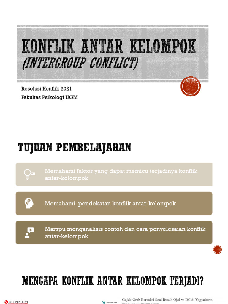 05_intergroup conflict | PDF