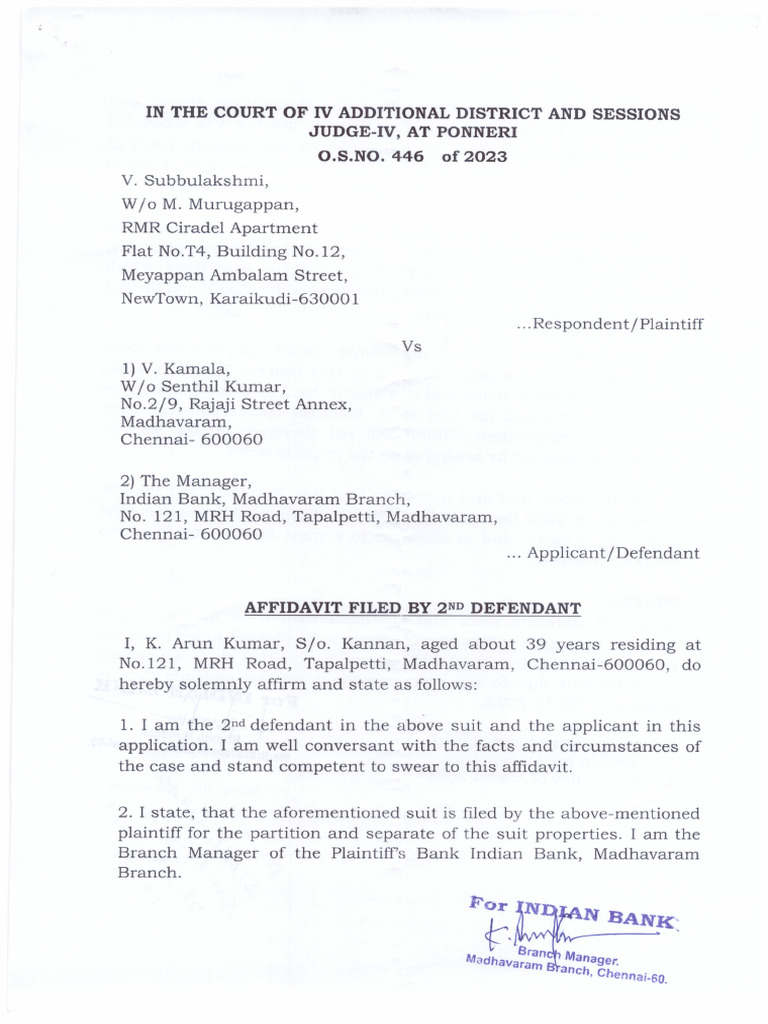 Set Aside O.S 446 | PDF