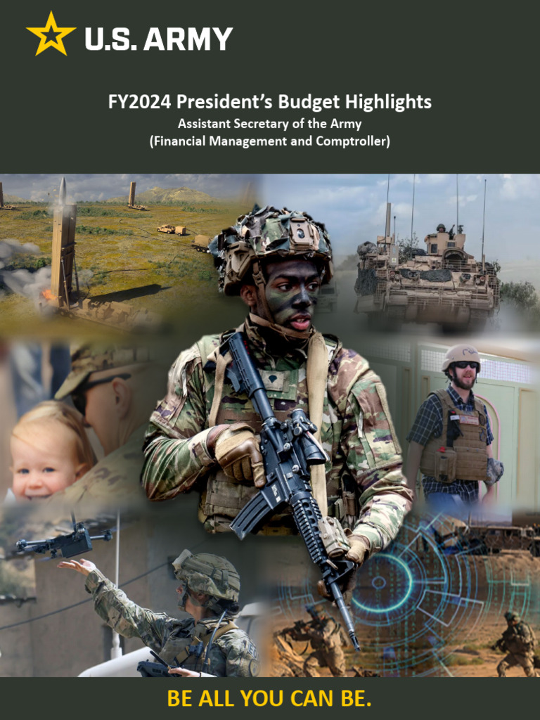 Army FY 2024 Budget Highlights | PDF | United States Army | United ...