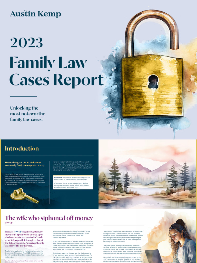AK Annual Family Law Cases Report 2024 v1.4 | PDF | Arbitration ...