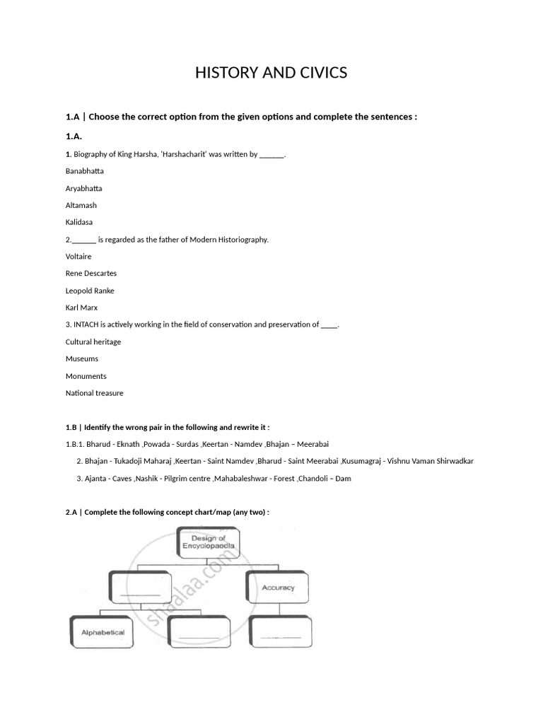 History and Civics | PDF