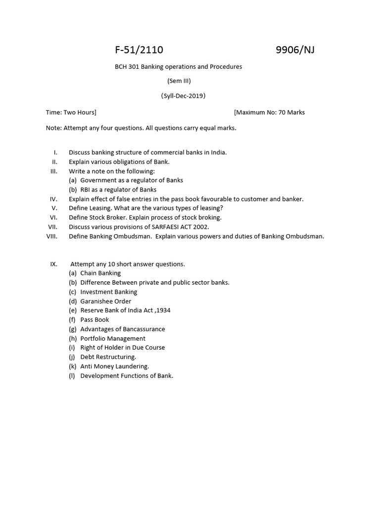 BOP (3rd) Dec2020 | PDF