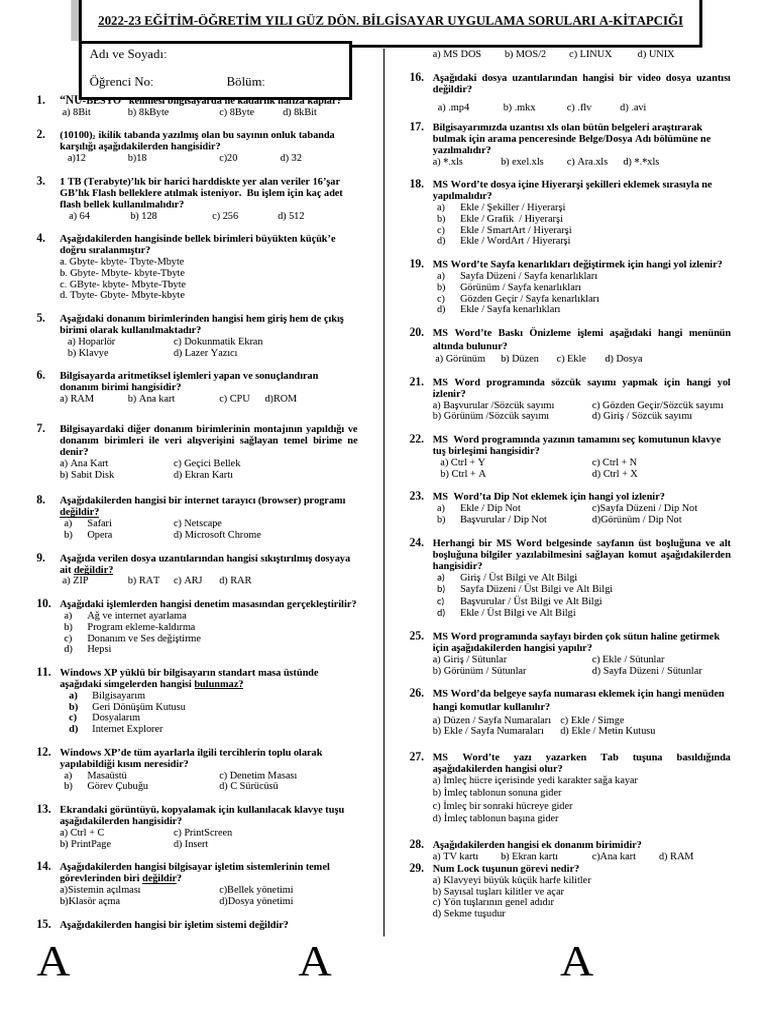 Biyoloji UYG AB Grub | PDF