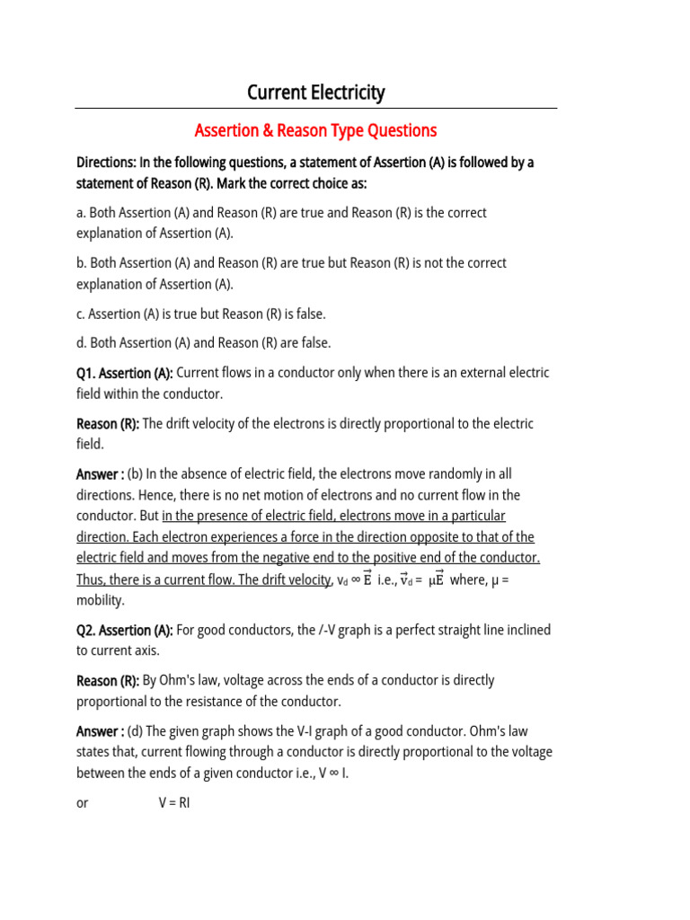 chp3 a and r | PDF | Electrical Resistance And Conductance | Series And ...