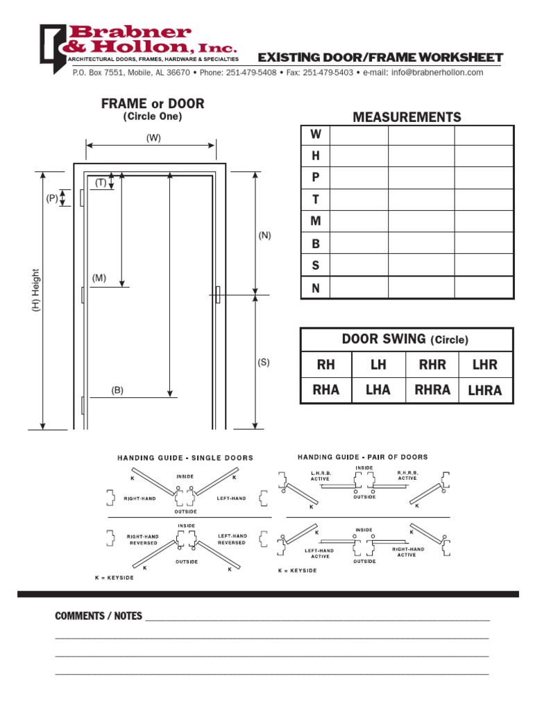 Doors Positions | PDF