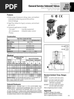 ASCO 210 (8210) Solenoid Valve Catalog PDF | PDF