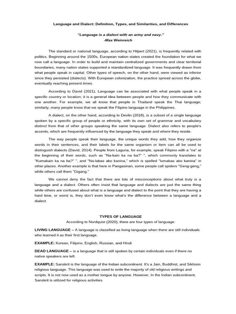 Lesson 5 Language and Society | PDF | Second Language Acquisition | Sociolinguistics