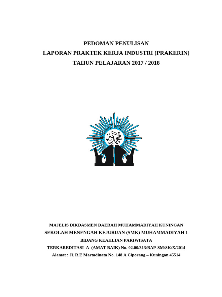 Pedoman Penulisan Laporan Prakerin | PDF