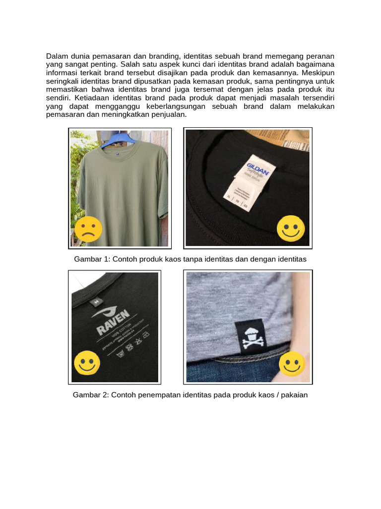 Pentingnya Identitas Produk dalam Branding | PDF