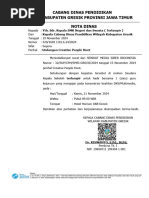 Pemutahiran Data Gresik PD Seru TA 2023-2024 Semester 2 | PDF