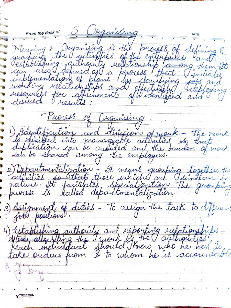 Organising School Notes | PDF