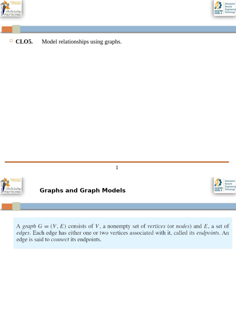 Lecture 13 Defining Graph | PDF | Vertex (Graph Theory) | Theoretical Computer Science