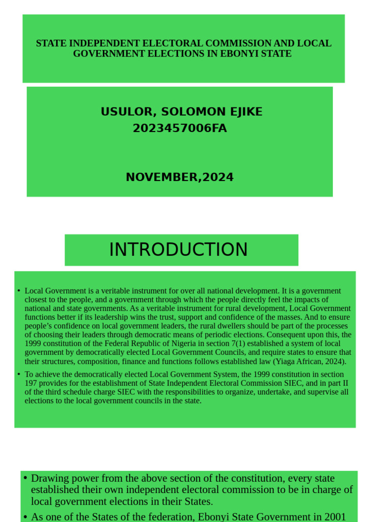 Local Government Document | PDF | Elections | Statistics