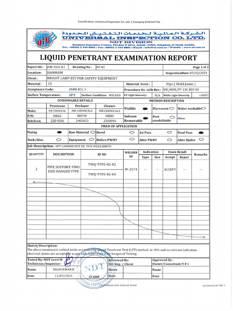 Bright Lamp Rev. LPT Reports-08 Dec. 24 | PDF
