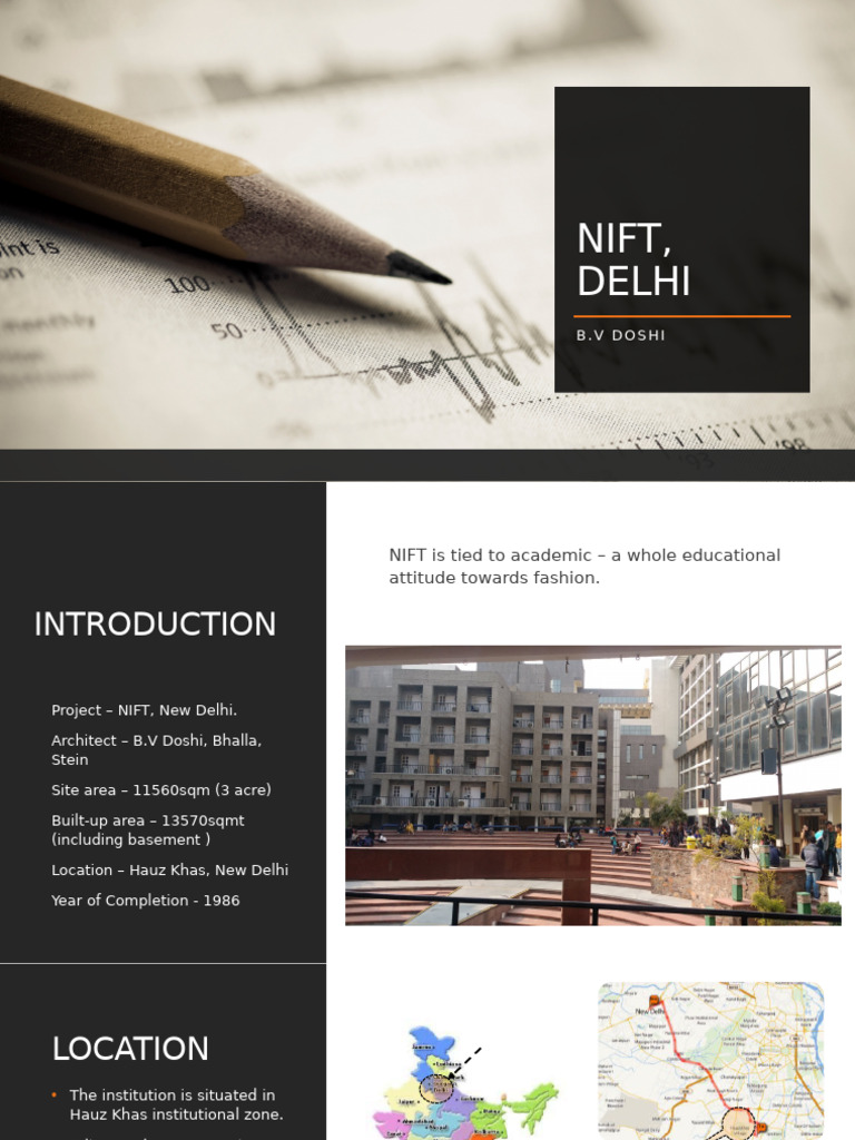 Nift, New Delhi Case Study | PDF | Building Engineering