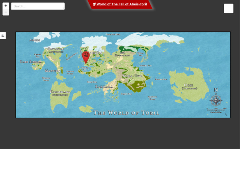 World Map of Toril | PDF