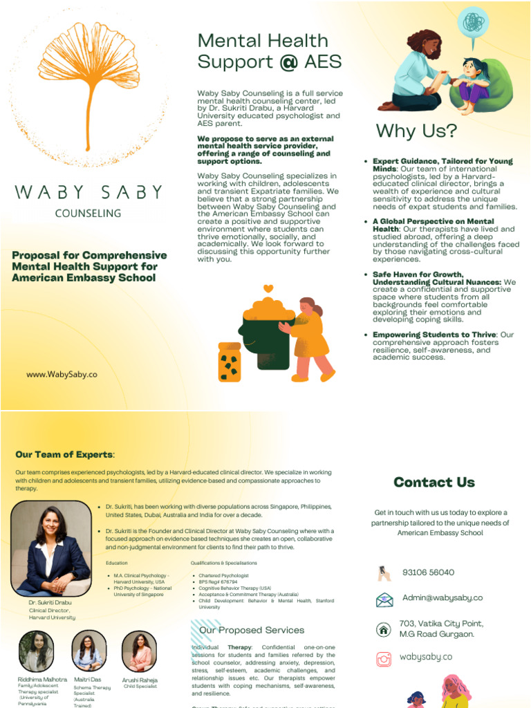 Mental Health Support for AES Students | PDF | Psychotherapy | Clinical ...