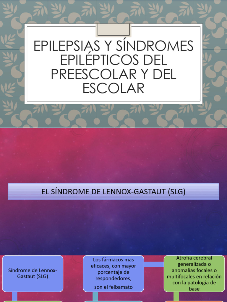 Epilepsias Infantiles: SLG y Doose | PDF | Epilepsia | Trastornos que ...