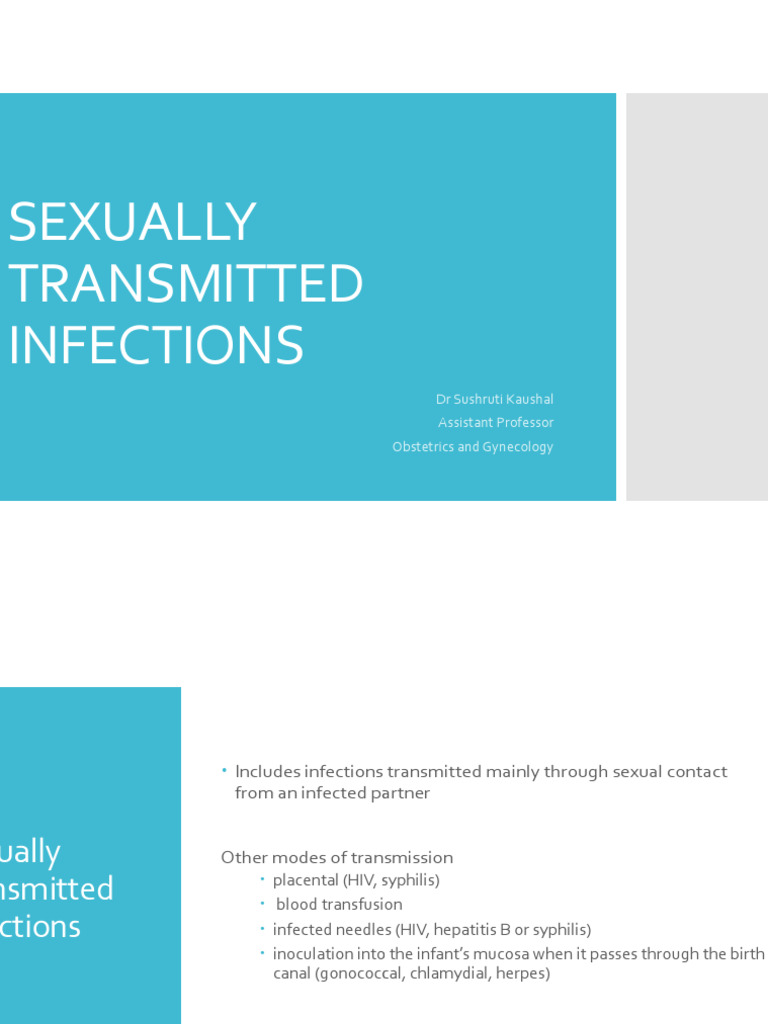 sti | PDF | Public Health | Clinical Medicine