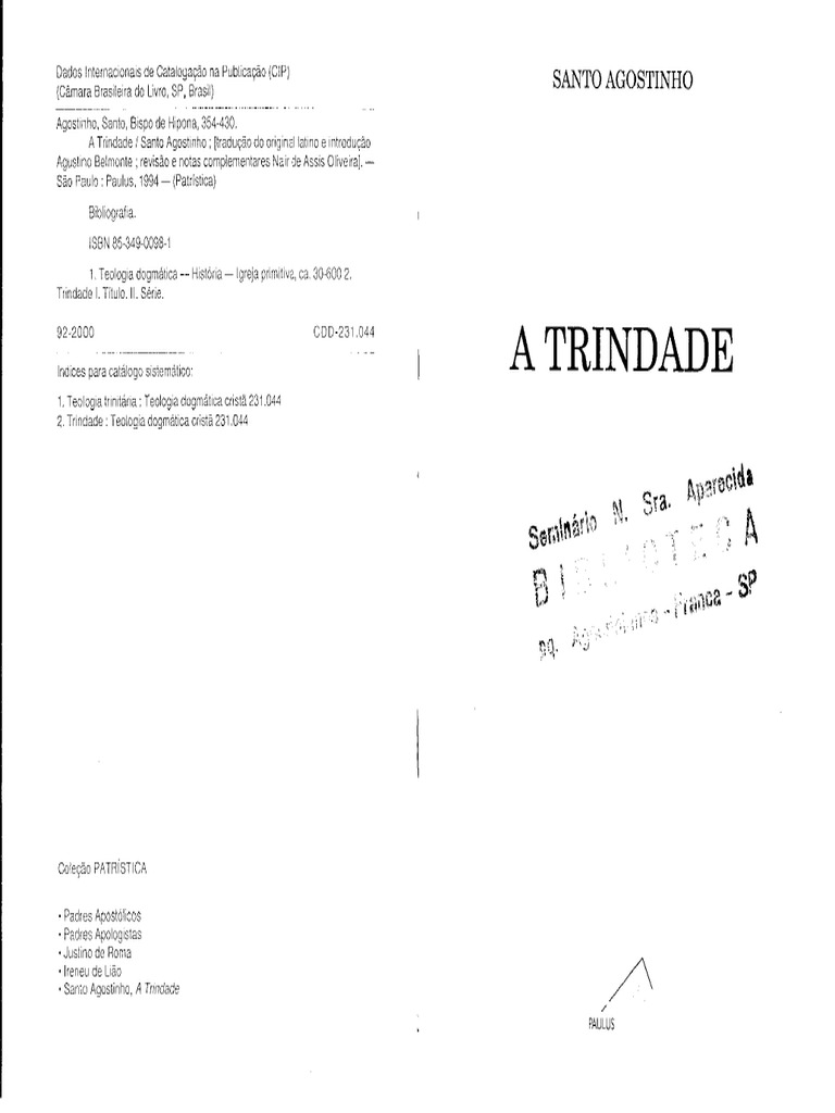A Trindade (Z-Lib - Io) | PDF
