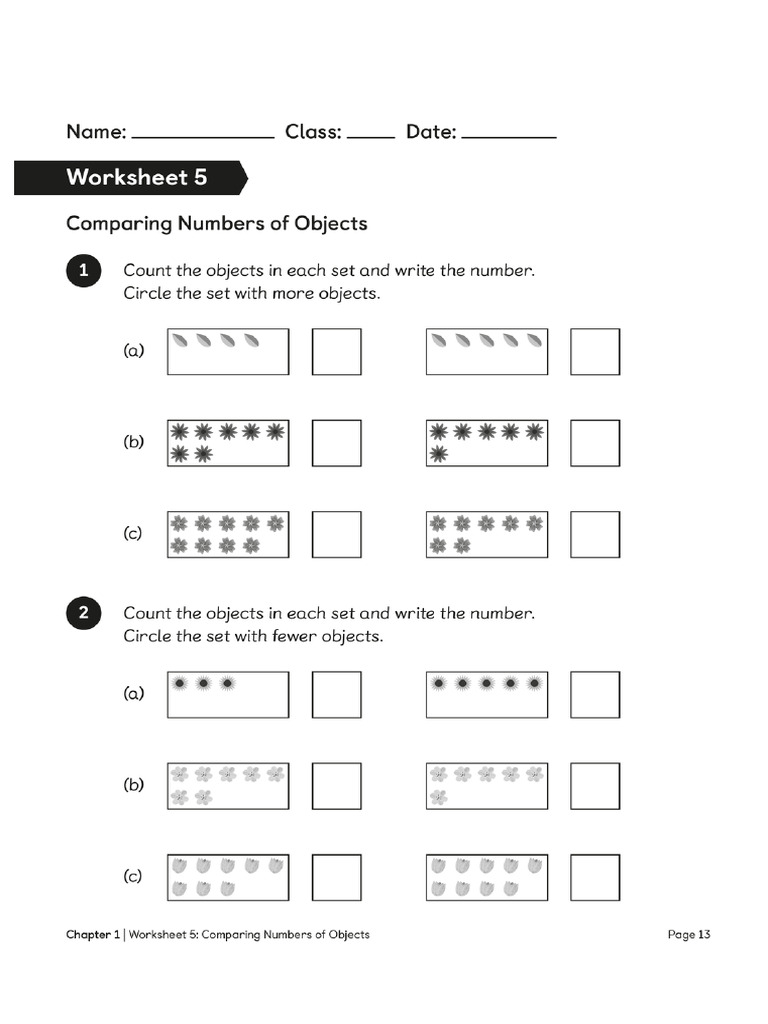 MNP 1 Chapter-1 - Worksheet-5 | PDF