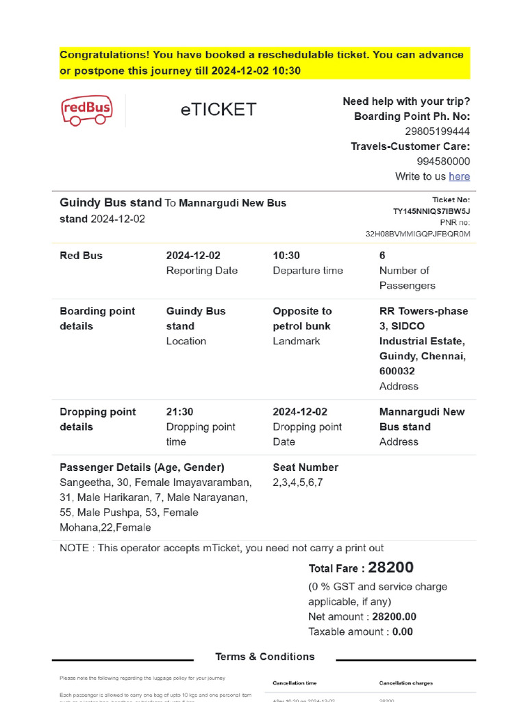 LTA Receipt - Sangeetha | PDF