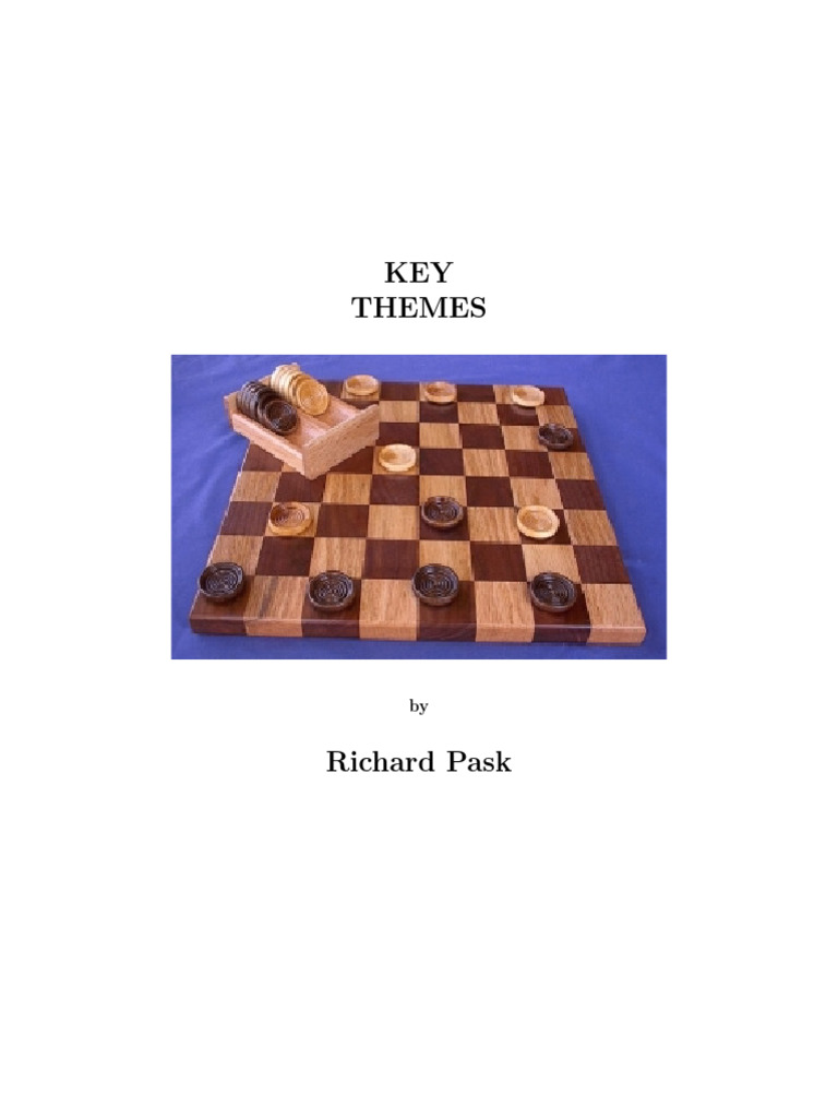 (Total Checkers - 2) Richard Pask - Key Themes (2006) | PDF
