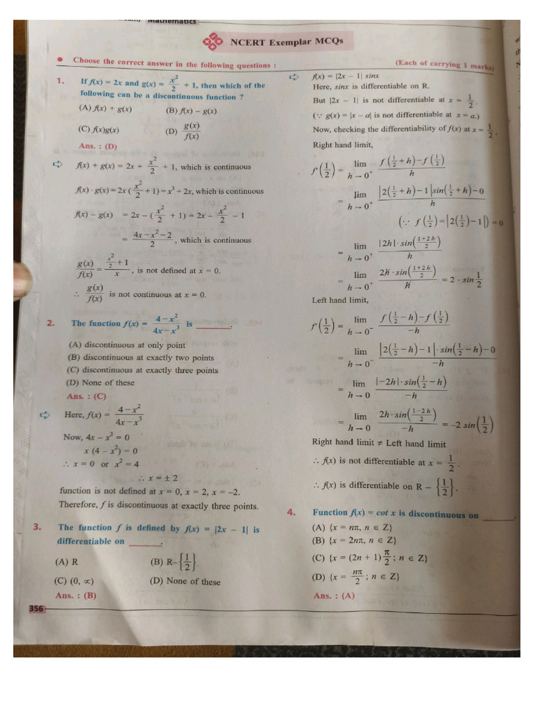 Ch-5 C&D MCQS EXAMPLAR | PDF