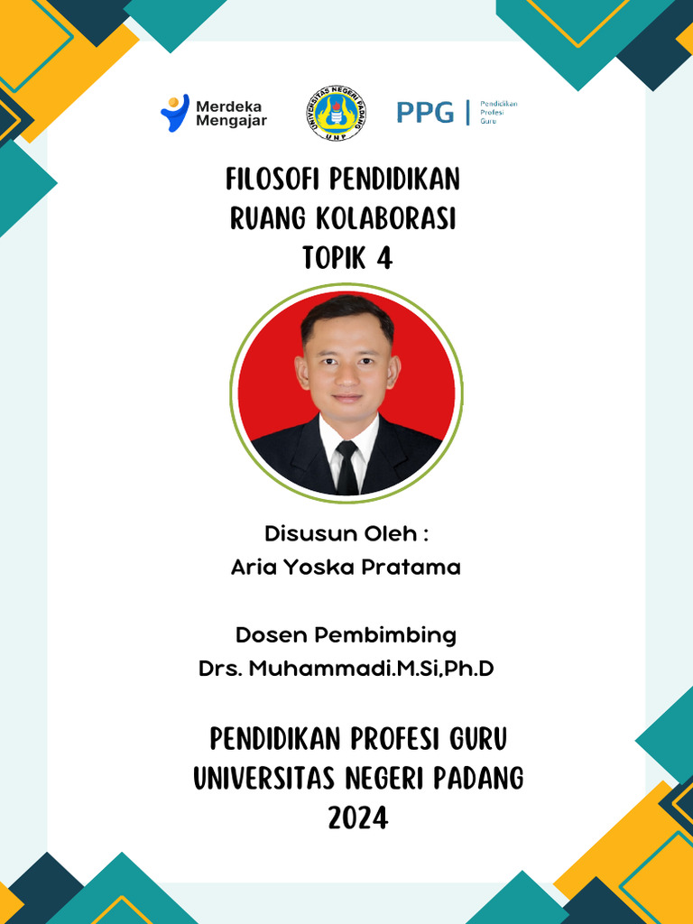 Ruang Kolaborasi Filosofi Pendidikan Topik 4 | PDF